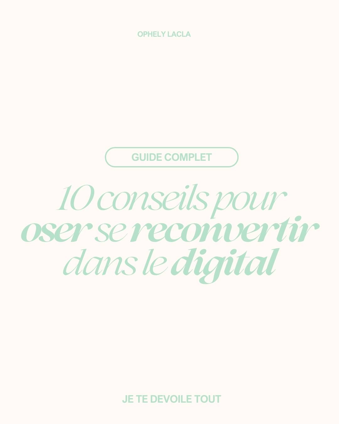 Le Guide Pour OSER Se Reconvertir Ou Entreprendre
