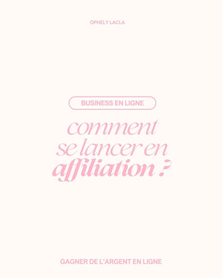 Comment faire de l'affiliation avec 0€ ? Formation Gratuite